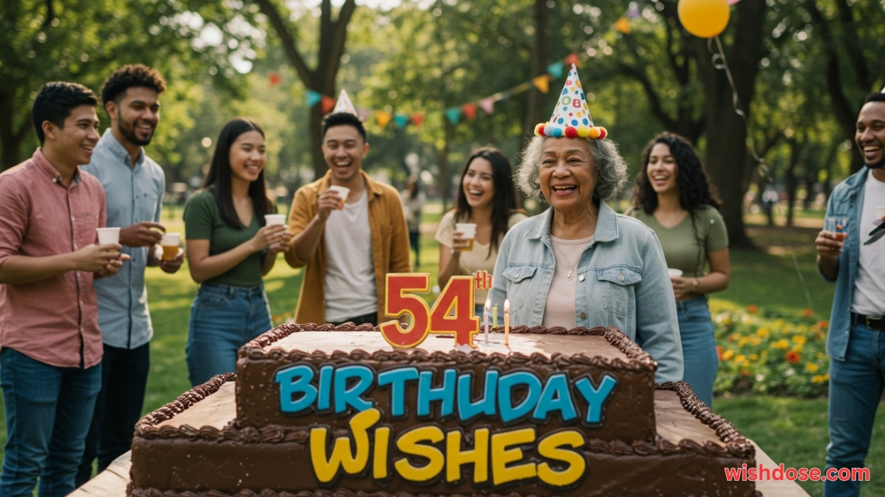 54th Birthday Wishes Celebrating 54 Special Years - wishdose.com